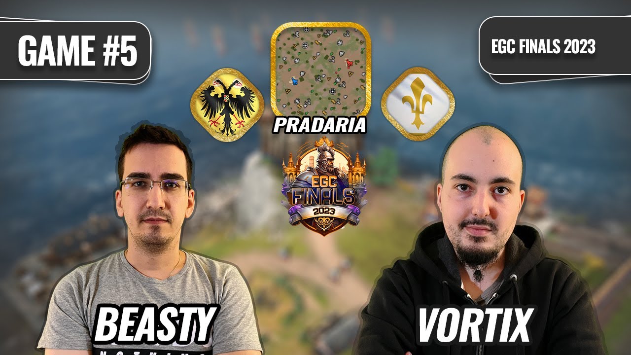 Beasty x Vortix | GAME 5 | EGC FINALS 2023 | AGE OF EMPIRES 4 - YouTube