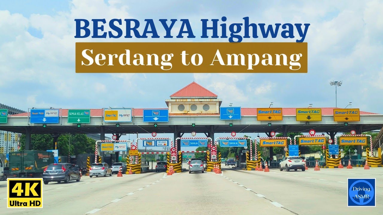 [4K] Besraya Highway [ Part 2/2 ] - the most 'S' curve highway in ...