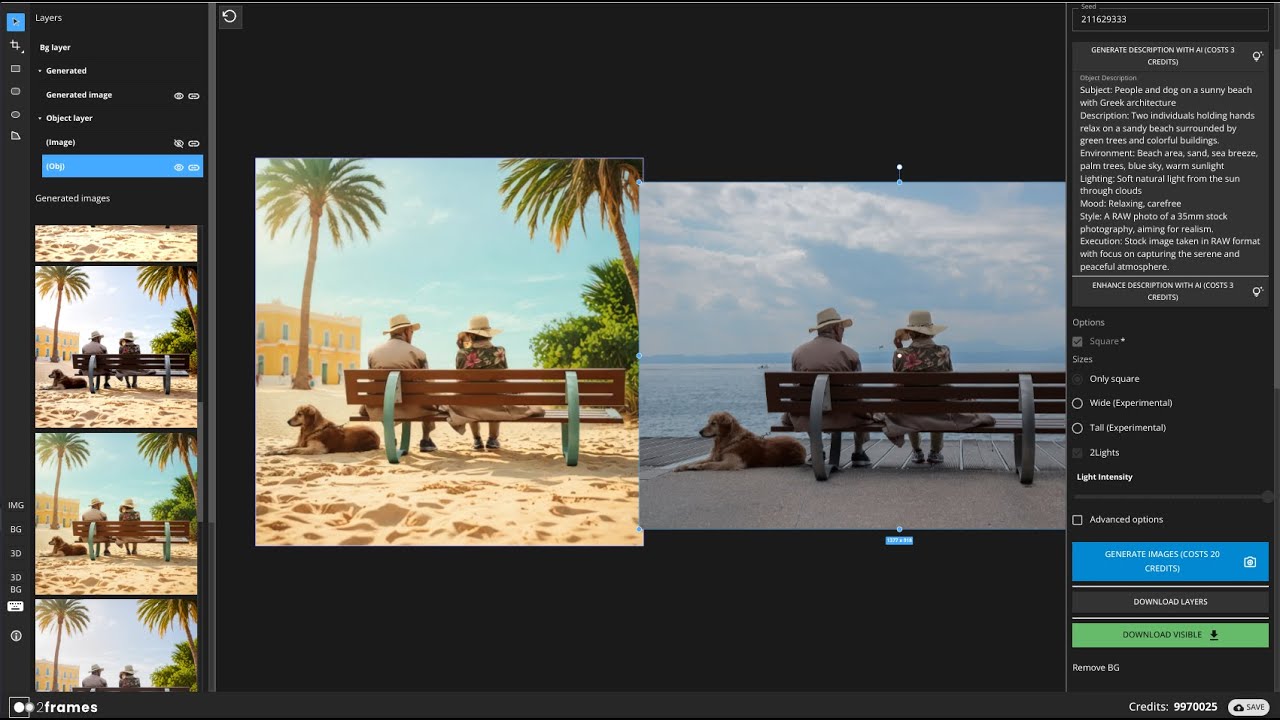 Transform Your Photos in Seconds with 2frames.app - AI-Powered Magic! - YouTube