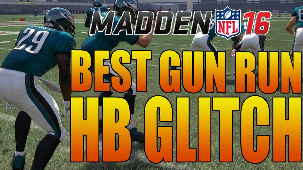 Madden 16 Money Run Play and HB Slide-Flip Glitch - YouTube