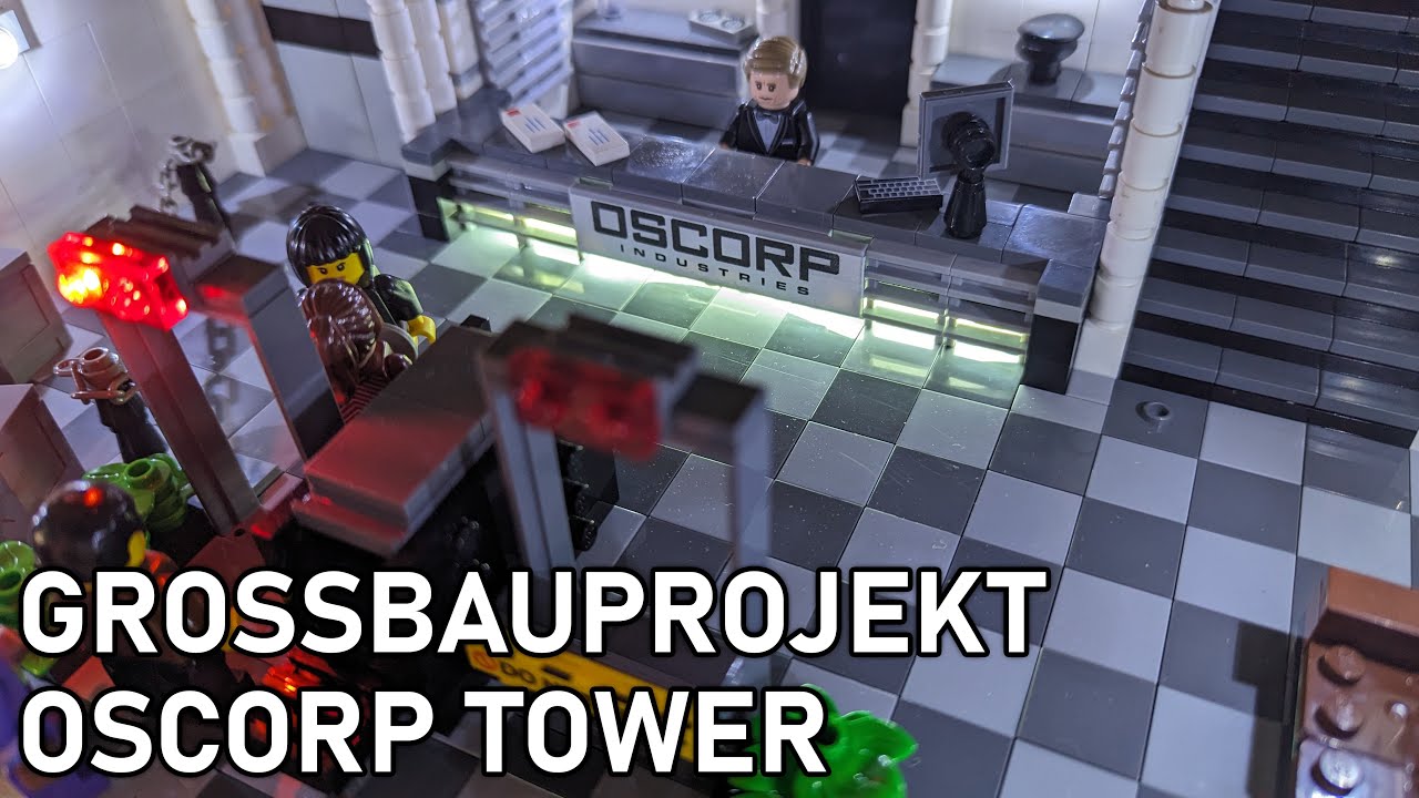 Großbauprojekt Oscorp Tower: Gute Fortschritte! • BRICK WORLD LEGO ...