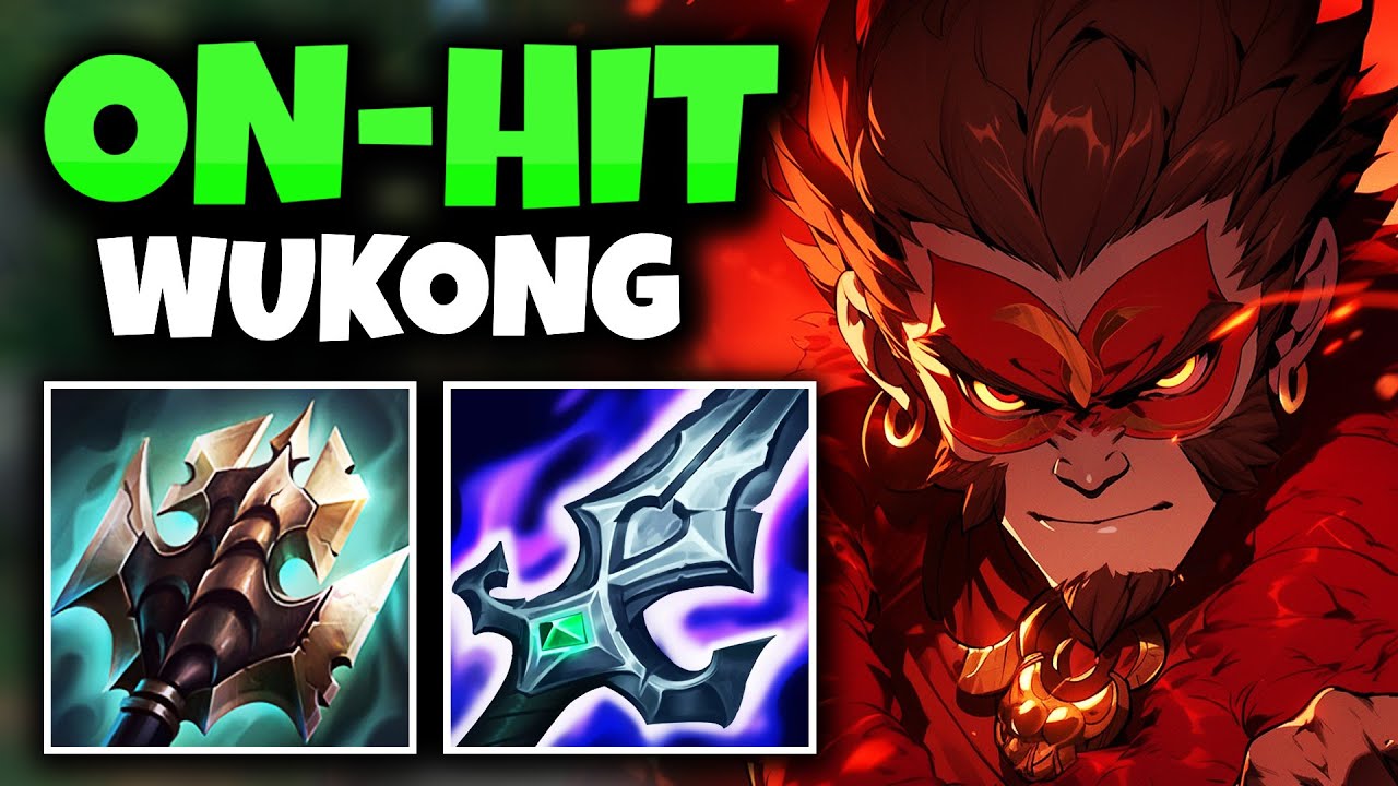 ON-HIT WUKONG (insane Damage) - Wukong Top | KingKongLoL - YouTube