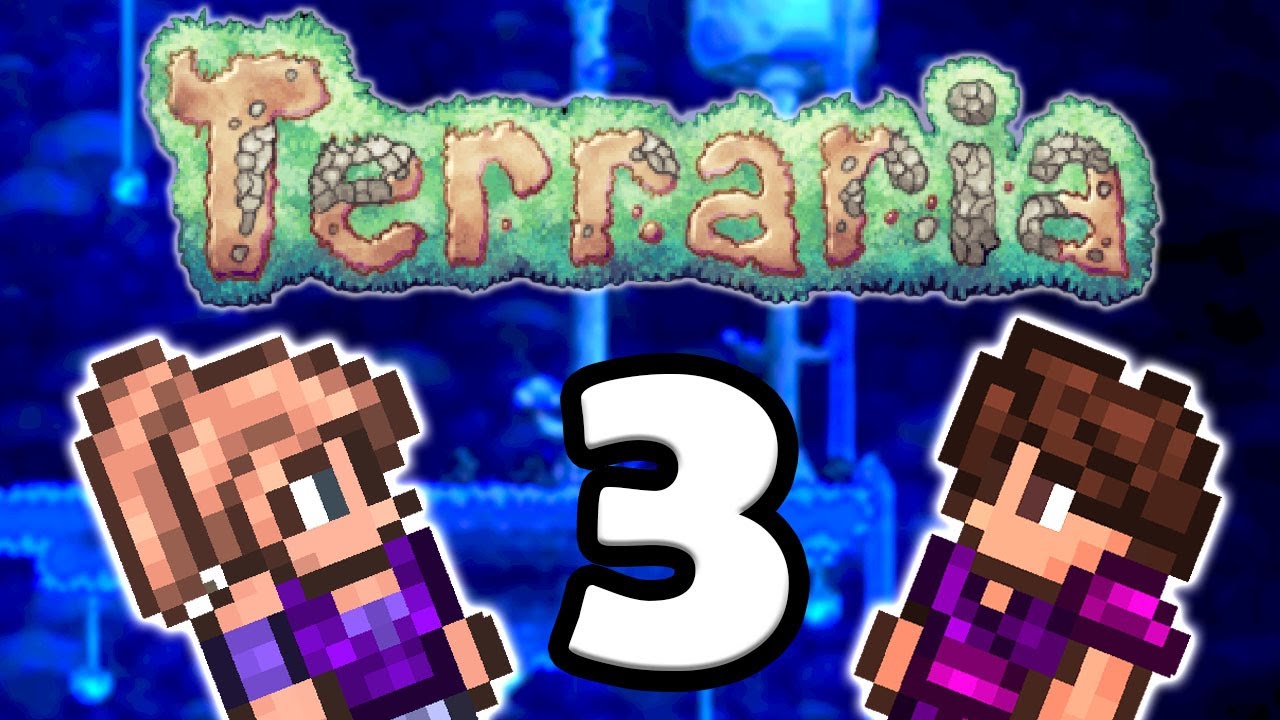 WORMS & SHROOMS - Terraria - 3 - YouTube