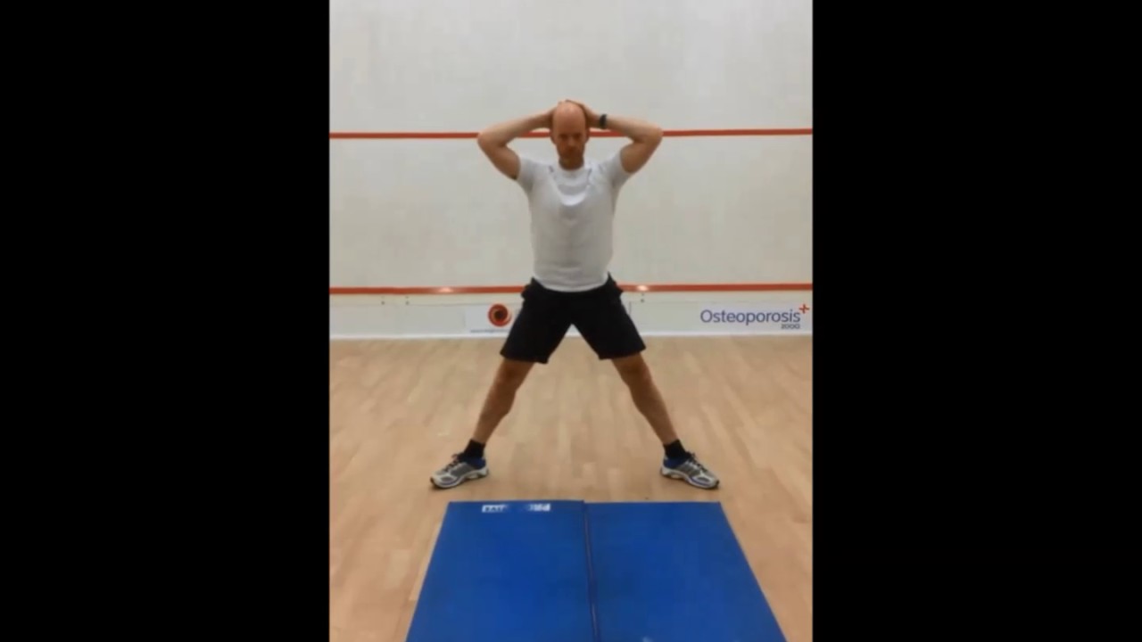 MOVING STRONG 08. Squat Down Dog Workout July 2017 - YouTube