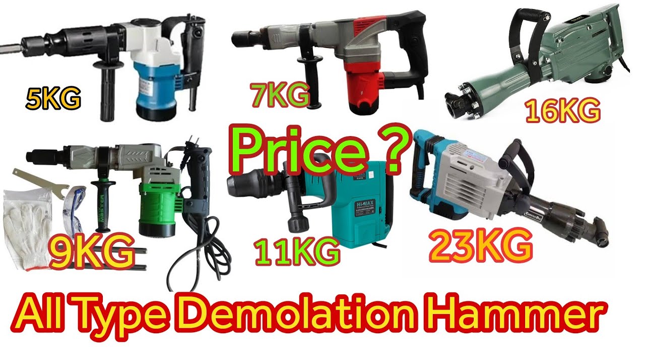All Type Demolation Hammer Machine wholesale price। All model ...