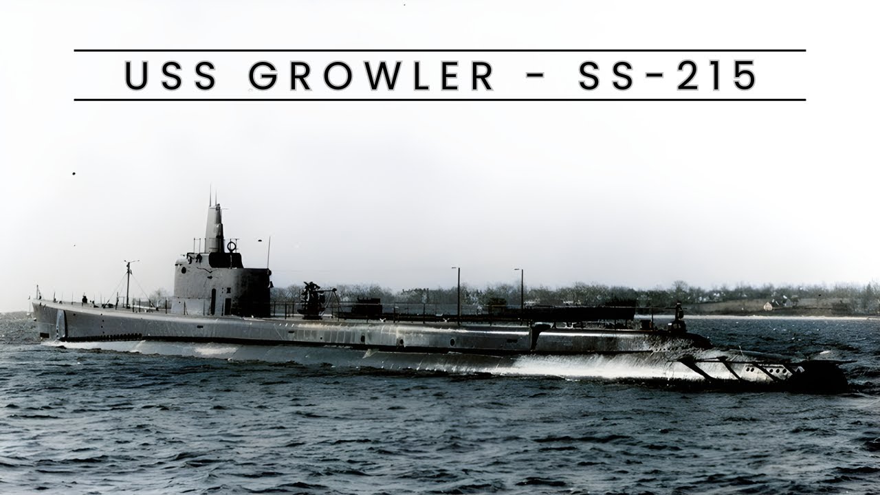 USS Growler SS-215 (Submarine) - YouTube