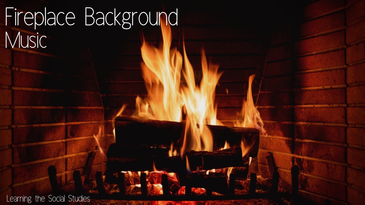 Background Fireplace Music - Piano Music - Relaxing Music for Winter ...