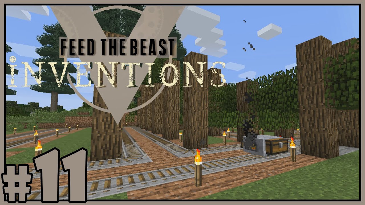 Automated Tree Farm - Minecraft FTB Inventions Multiplayer - Part 11 ...