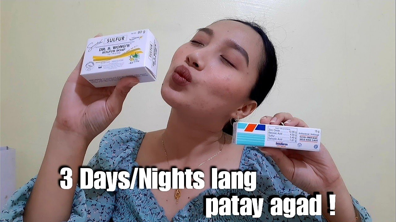 3 Days & Nights using Dr. S. Wong's Sulfur Soap & Bioderm Ointment # ...