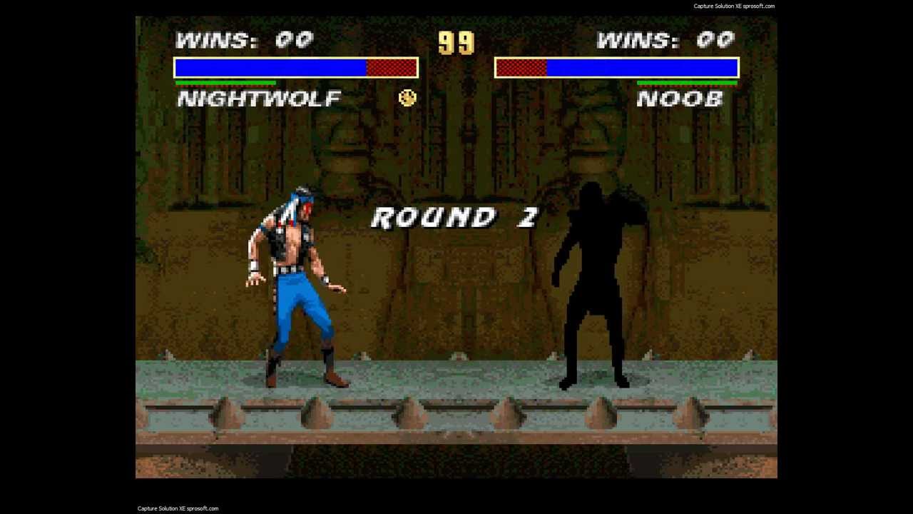 100% + FATALITY NIGHTWOLF ULTIMATE MORTAL KOMBAT 3 ! - YouTube