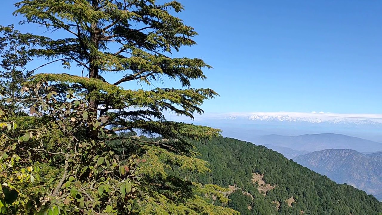 Kilbury snow view point nainital - YouTube