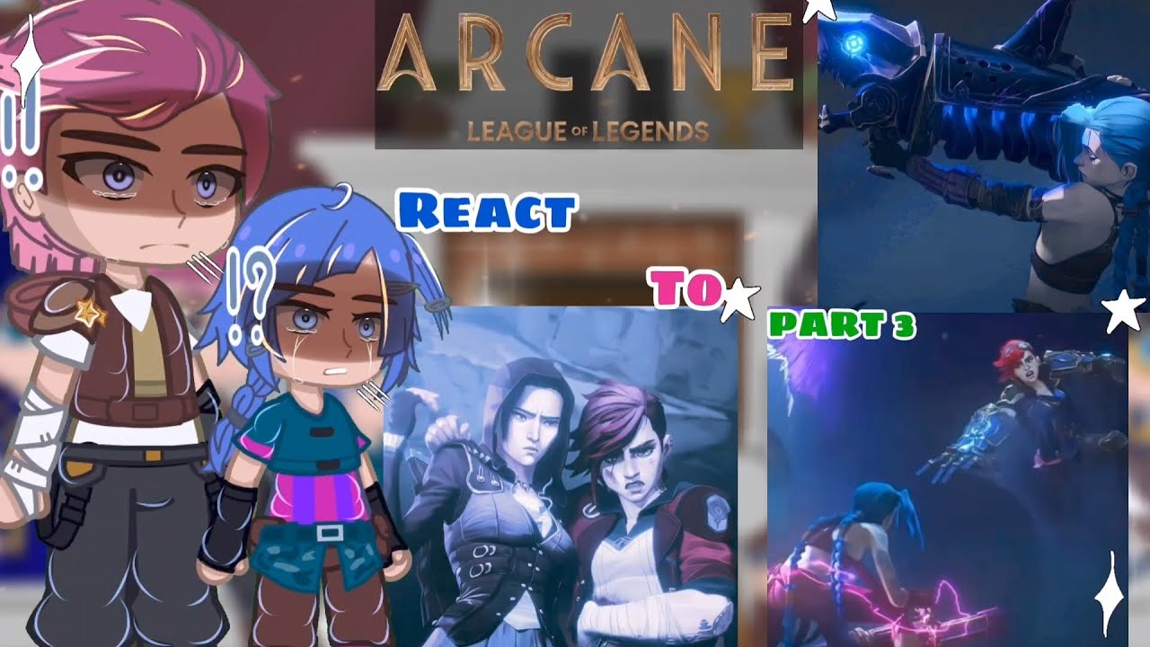 PART 3 ( 🇧🇷🇺🇸 ) Arcane react to Future | Arcane | Powder | angst ...