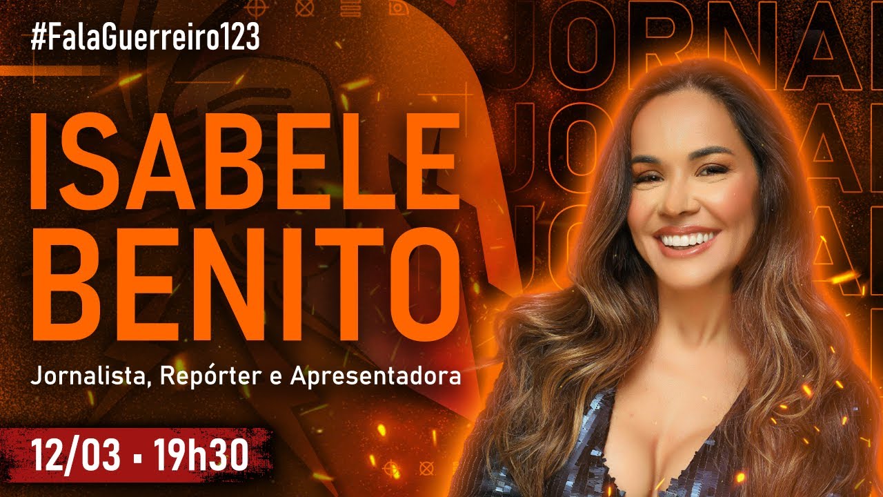 ISABELE BENITO (@tabenitopodcast) • #FalaGuerreiro123 - YouTube