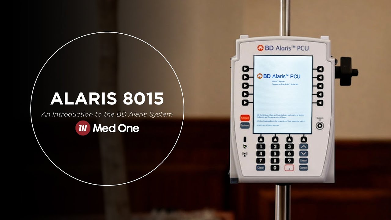 Alaris 8015 - An Introduction to the BD Alaris Infusion System - YouTube