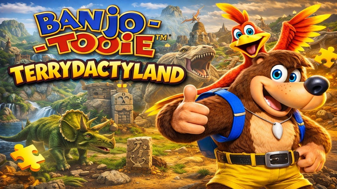 Banjo-Tooie 100% Walkthrough – Part 5 – Terrydactyland - YouTube