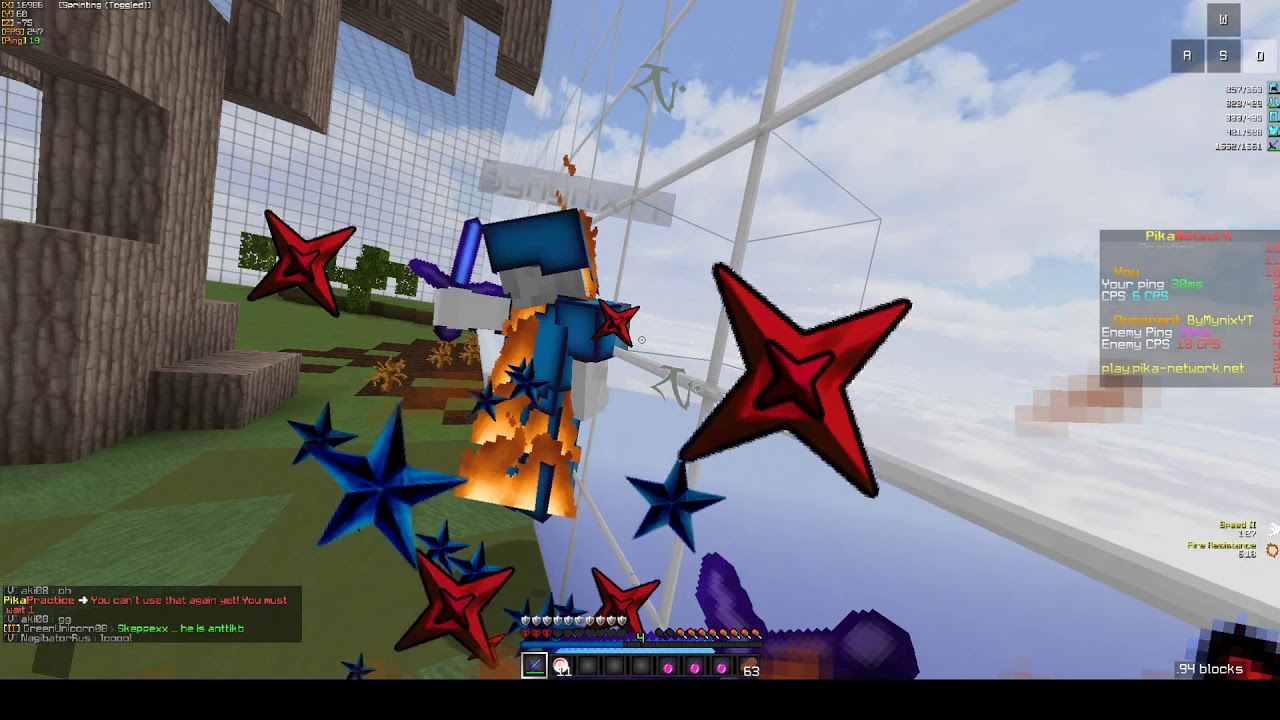Autoclicker + Reach + Aim assist = L? - YouTube