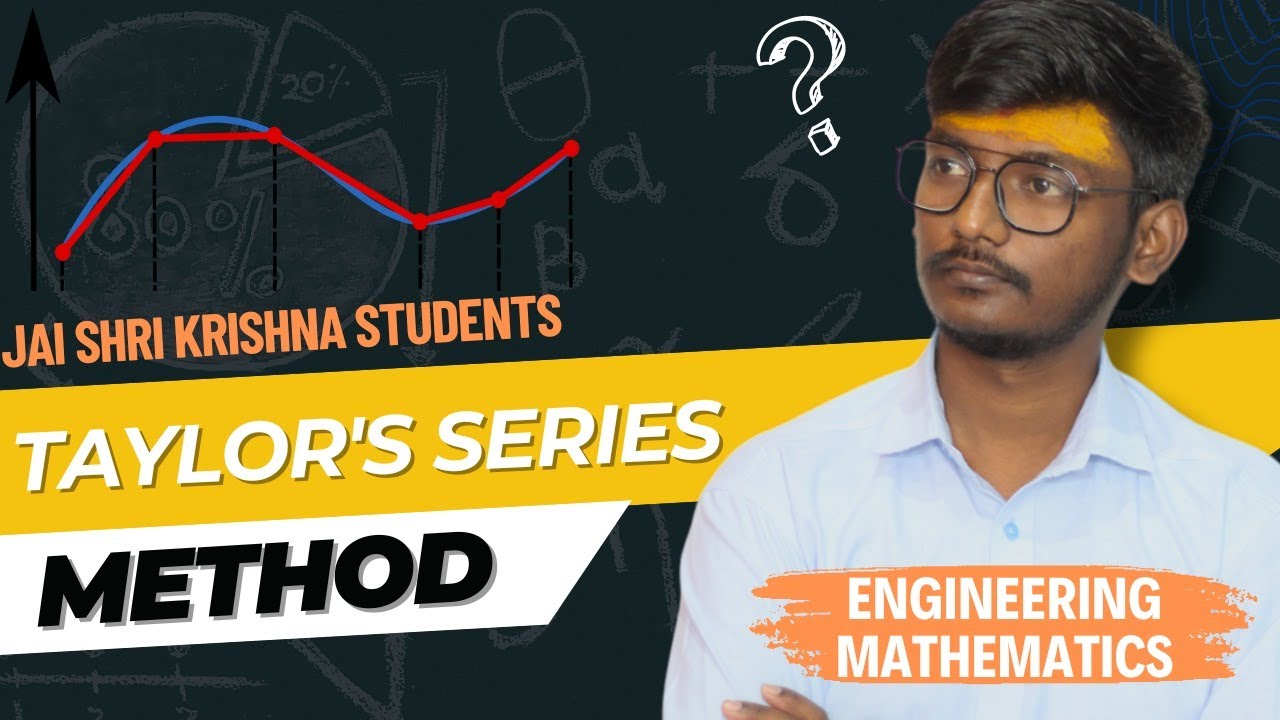 TAYLOR'S SERIES METHOD_ENGINEERING_MATHS by Chirag Solanki - YouTube