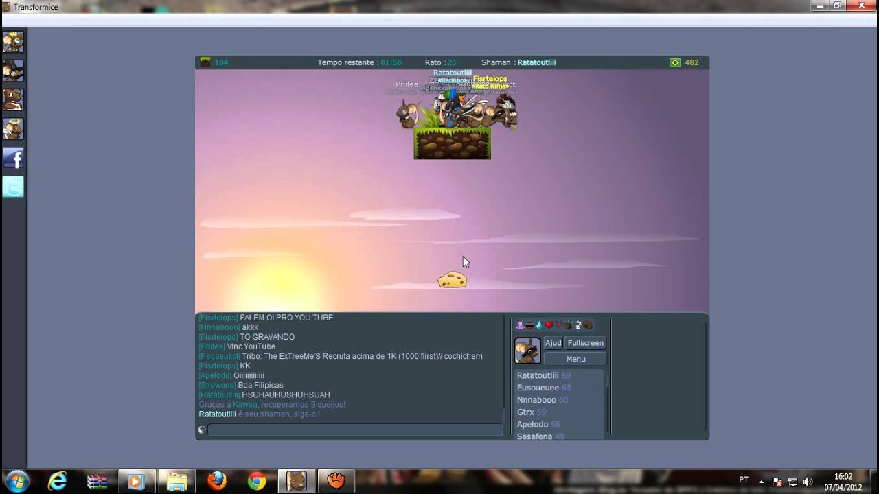 Jogando Transformice ! - YouTube