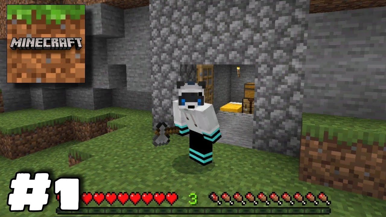 Minecraft Survival - Gameplay Part 1 - YouTube