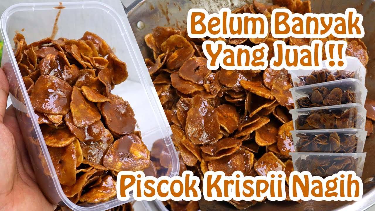 BELUM BANYAK YANG JUAL ! MODAL 25RIBU JADI 5 BOX KERIPIK PISANG COKLAT ...