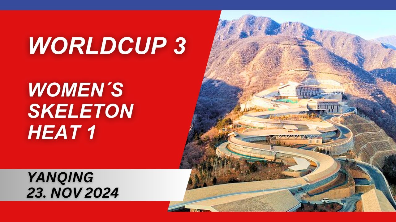 IBSF World Cup Yanqing - Women's Skeleton - Heat 1 - YouTube