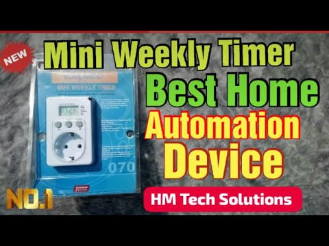 automatic on off timer switch settings || Digital Programmable on off ...