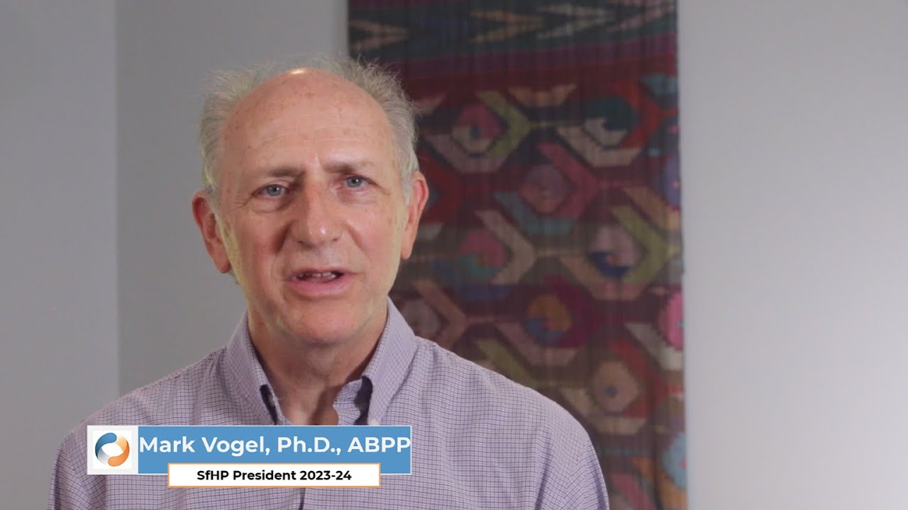 Dr. Mark Vogel - SfHP Presidential Address - YouTube
