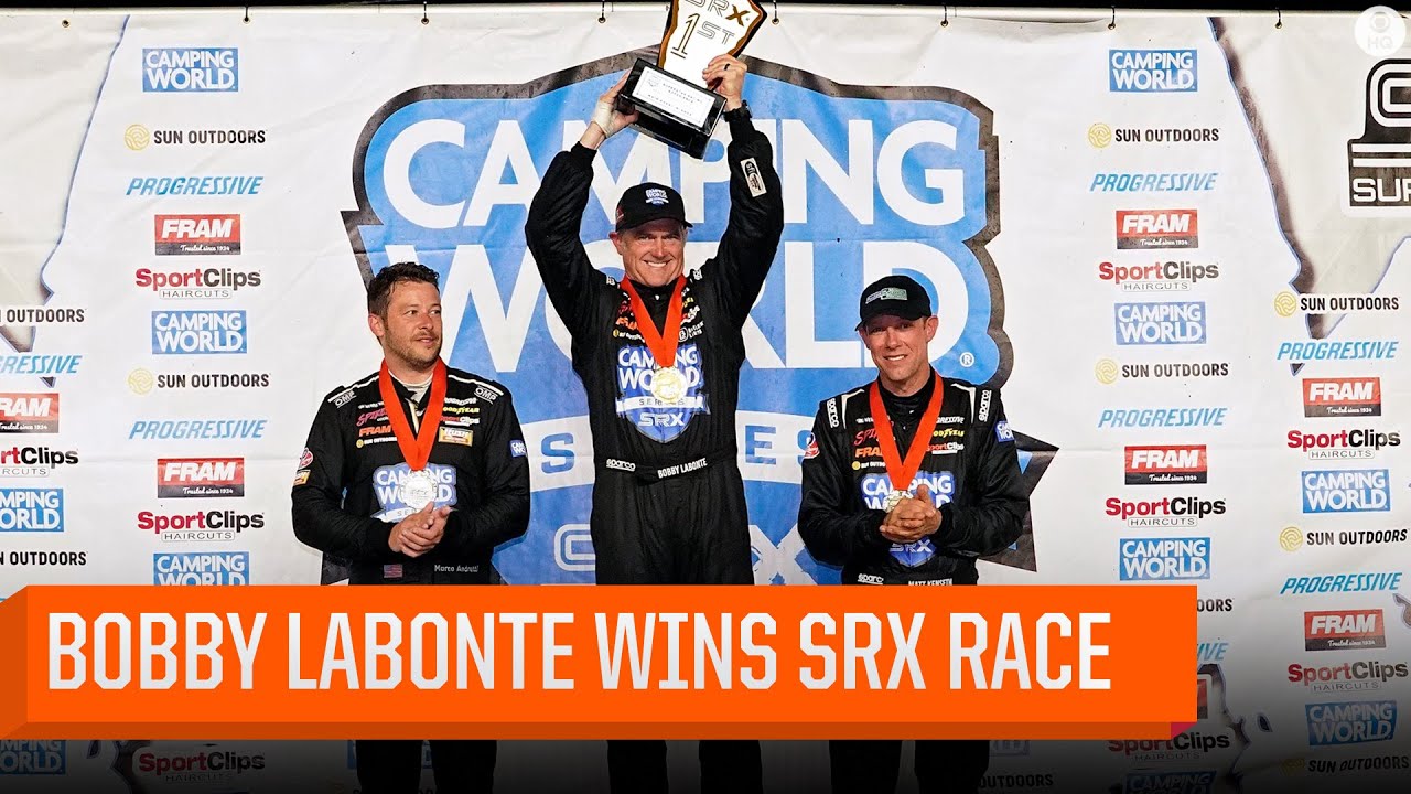 Bobby Labonte wins SRX race at Nashville Fairgrounds | CBS Sports HQ ...