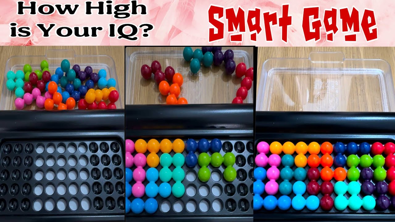 HOW HIGH IS YOUR IQ? Let's Test and Play IQ puzzle 🌈🌈 ASMR SATISFYING ...