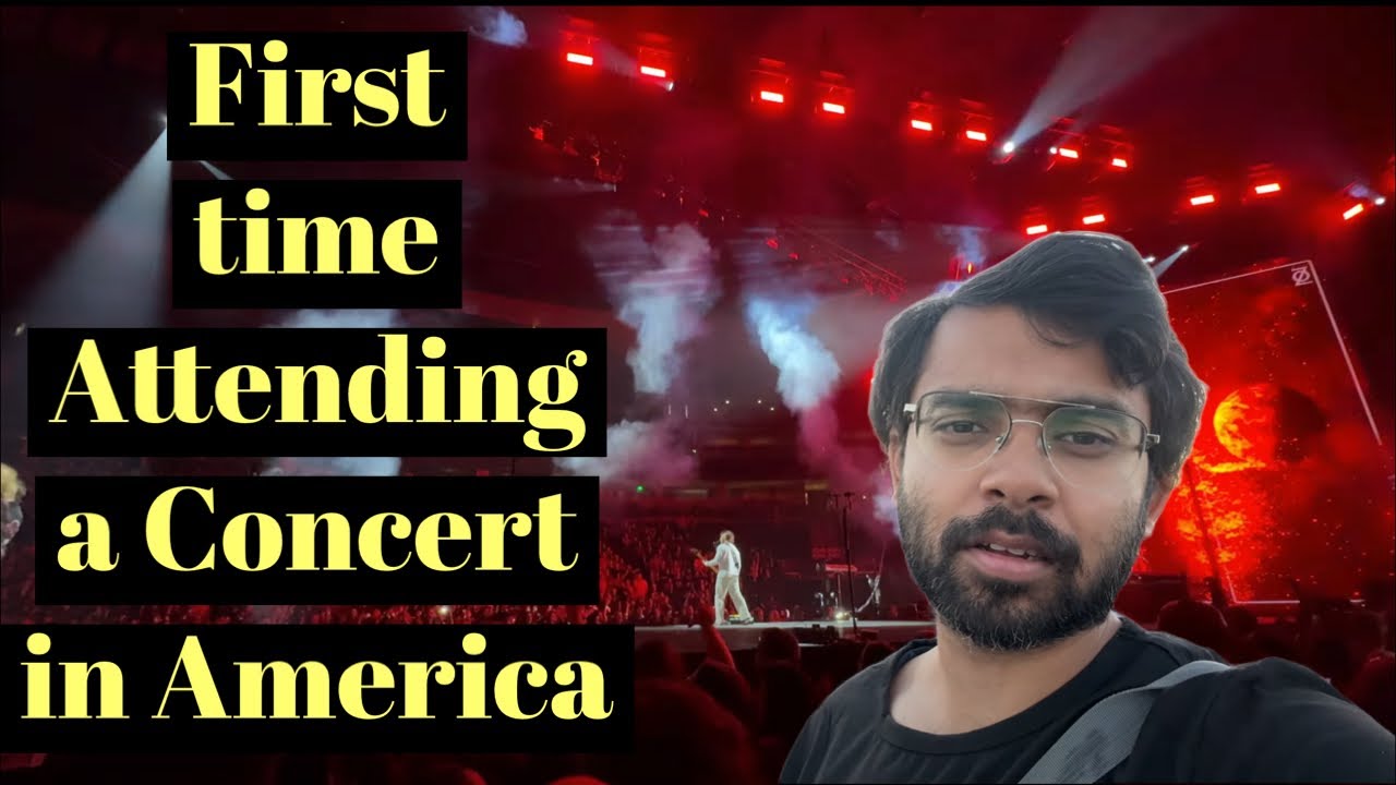 First time attending a Rock Concert in America | Day 15 Daily Vlog # ...
