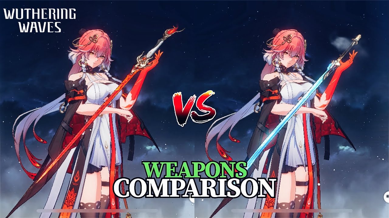 Changli Weapons Comparison | Wuthering Waves - YouTube