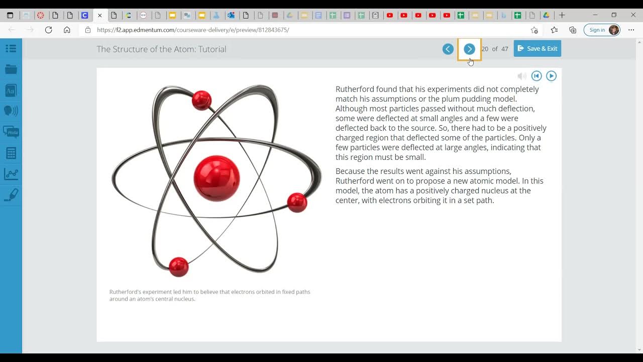Chemistry Structure of Atoms Lesson Activities - YouTube