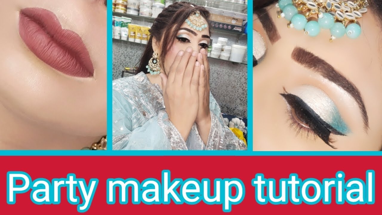 party makeup tutorial/ soft makeup by Rani ch fyp - YouTube