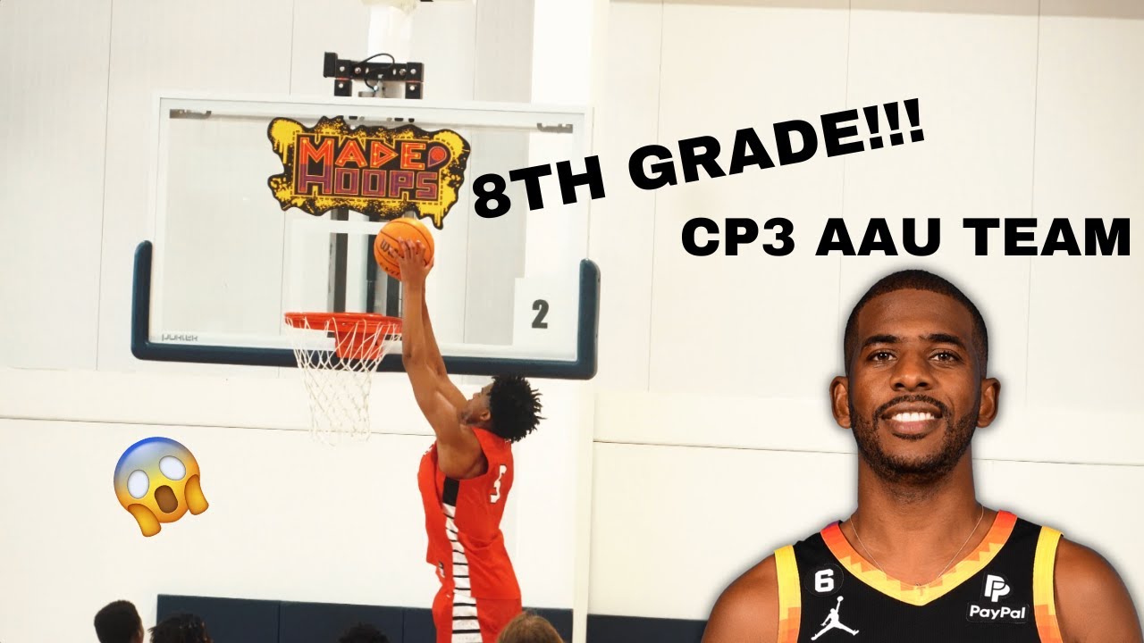THEY'RE ONLY IN THE 8TH GRADE!!! CP3 Elite 2027 Team Highlights | Made ...