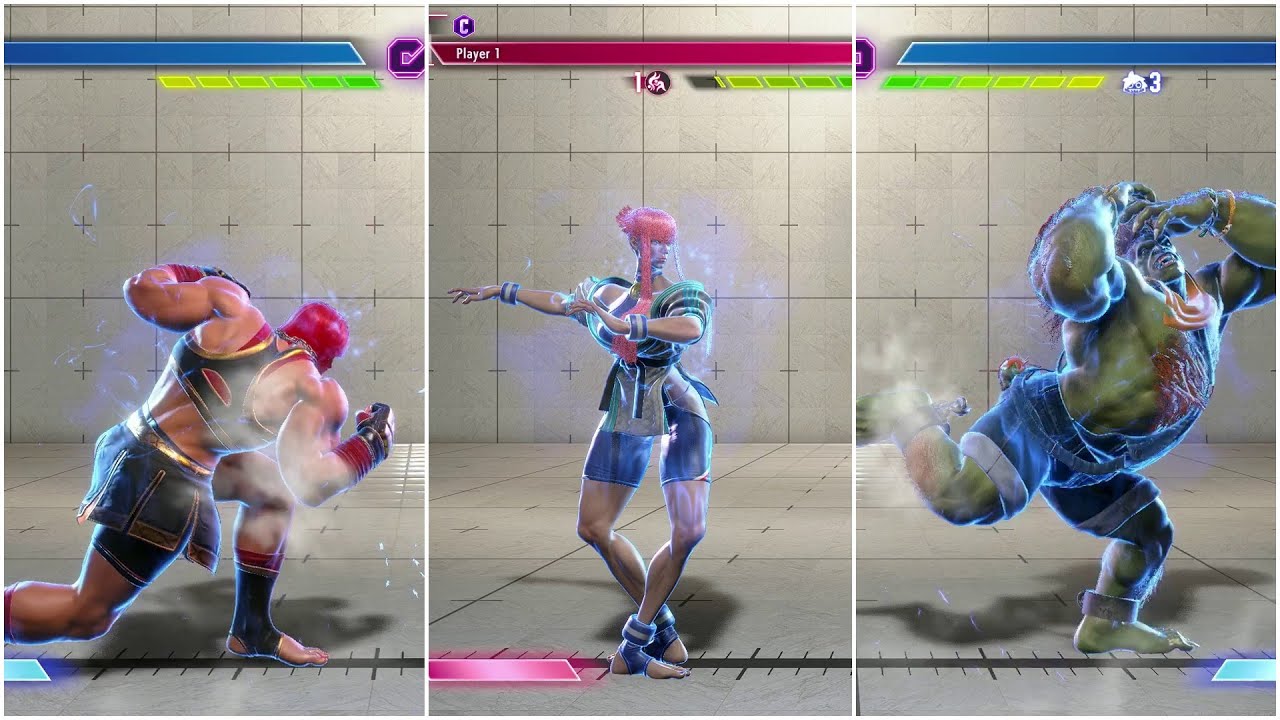 Street Fighter 6 - All Drive Parry Animations - YouTube