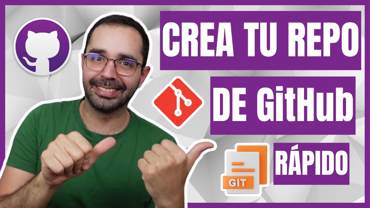 Cómo CREAR y CLONAR un repositorio de GitHub rápido - YouTube