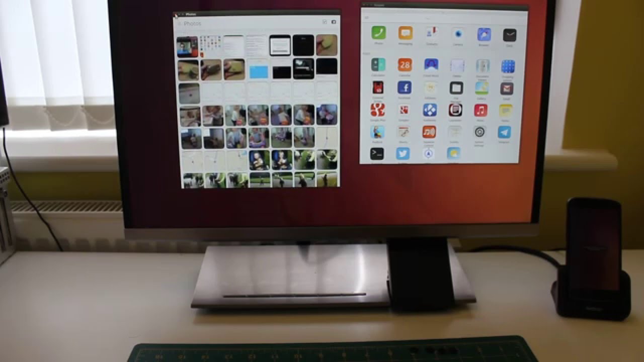 Ubuntu Phone Pocket PC Testing - YouTube