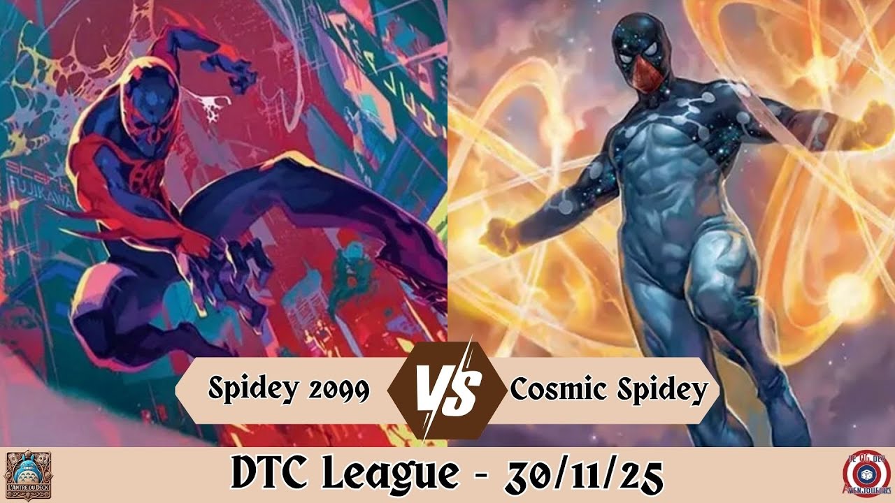 R1 Spidey 2099 vs. Cosmic Spidey (DTC League) - YouTube