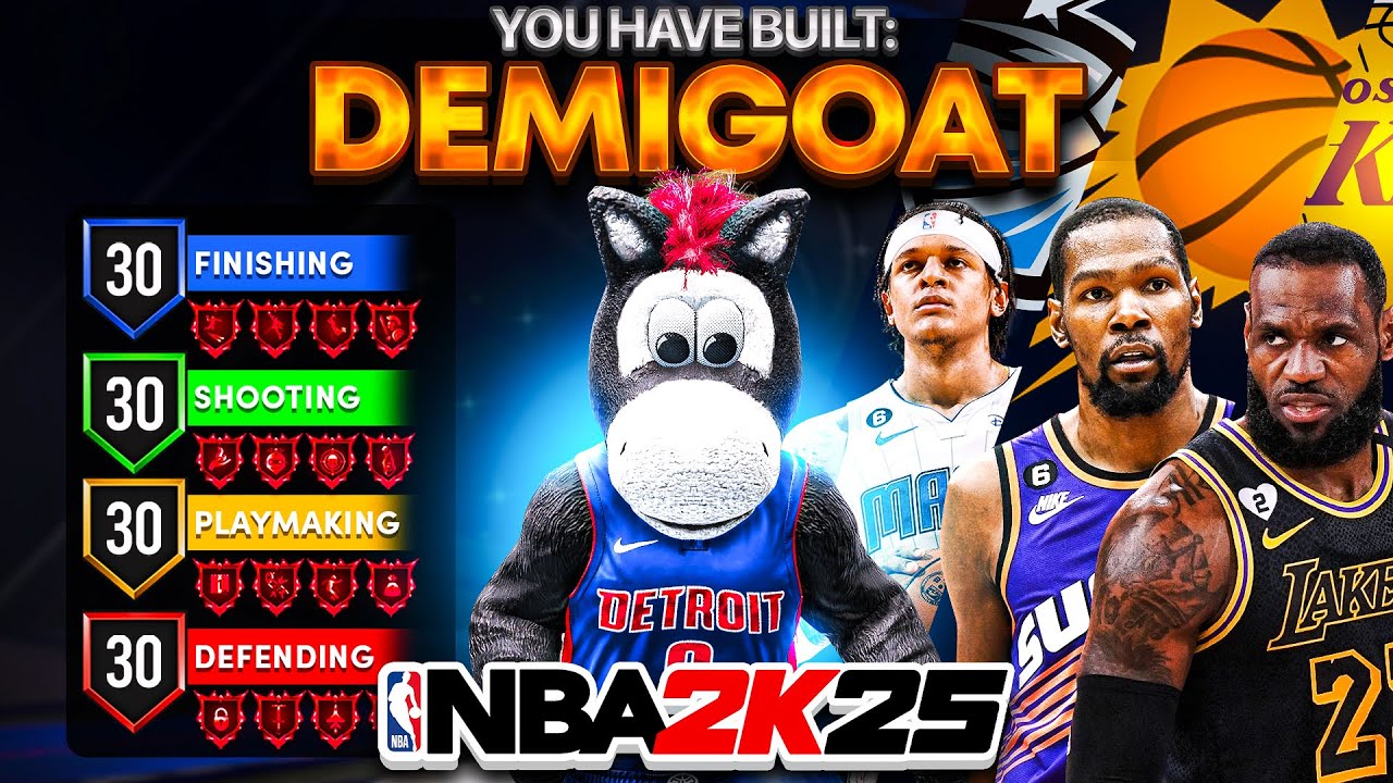 This SECRET 6'8 DEMIGOD Build CHANGES EVERYTHING For NBA2K25... BEST ...