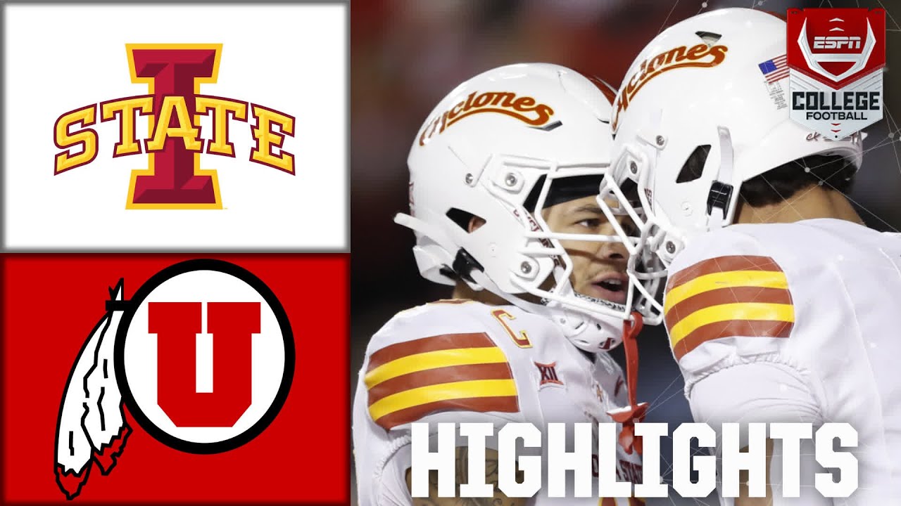 Iowa State Cyclones vs. Utah Utes | Full Game Highlights | ESPN College ...