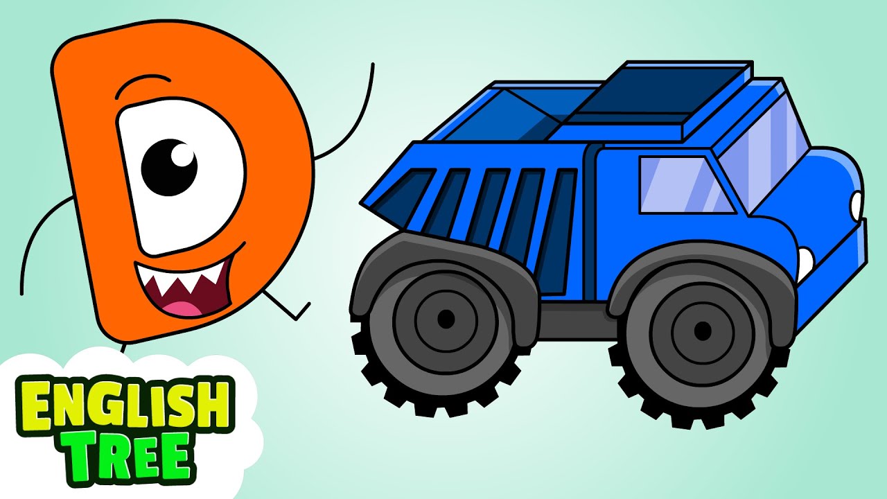 A-Z Vehicles Phonics Song + More Kids Song | English Tree - YouTube