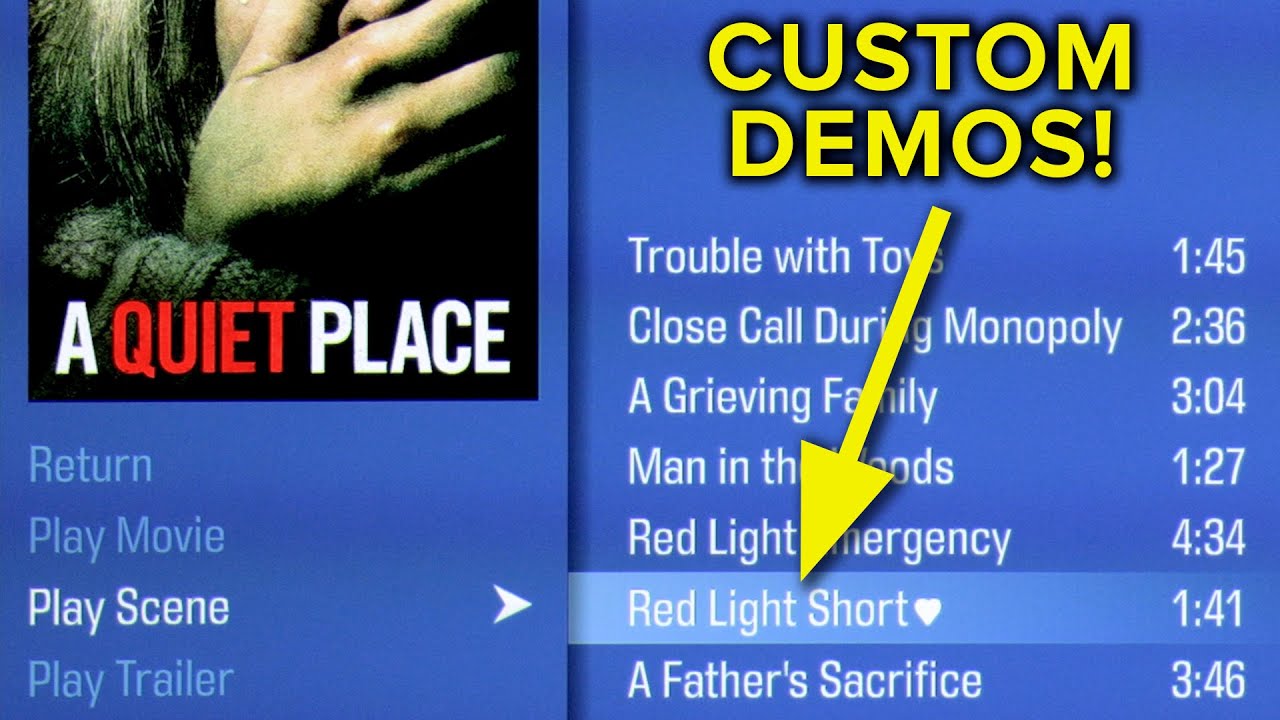 How to Create CUSTOM Movie Demo Scenes with Kaleidescape! - YouTube