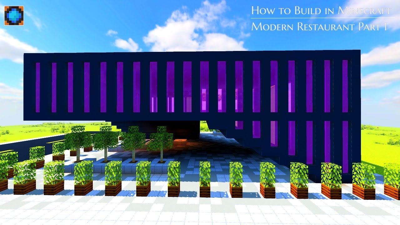 Minecraft Restaurant Blueprints