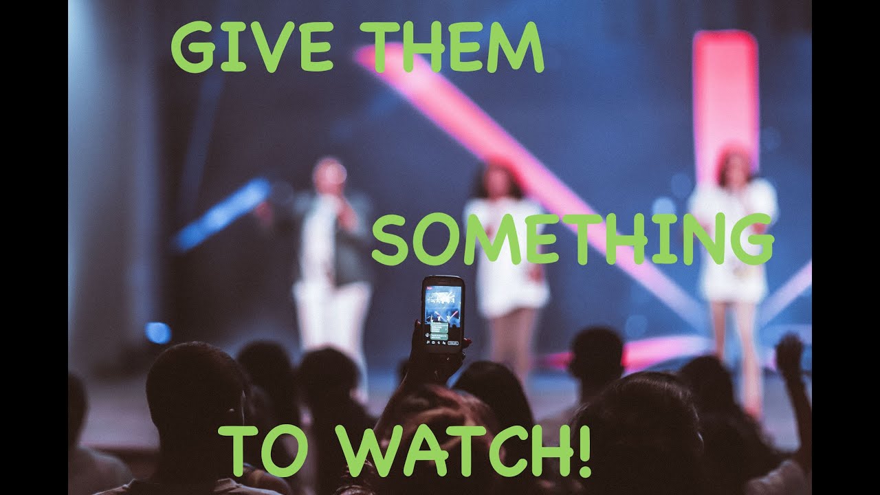 GIVE THEM SOMETHING TO WATCH 👀 - YouTube