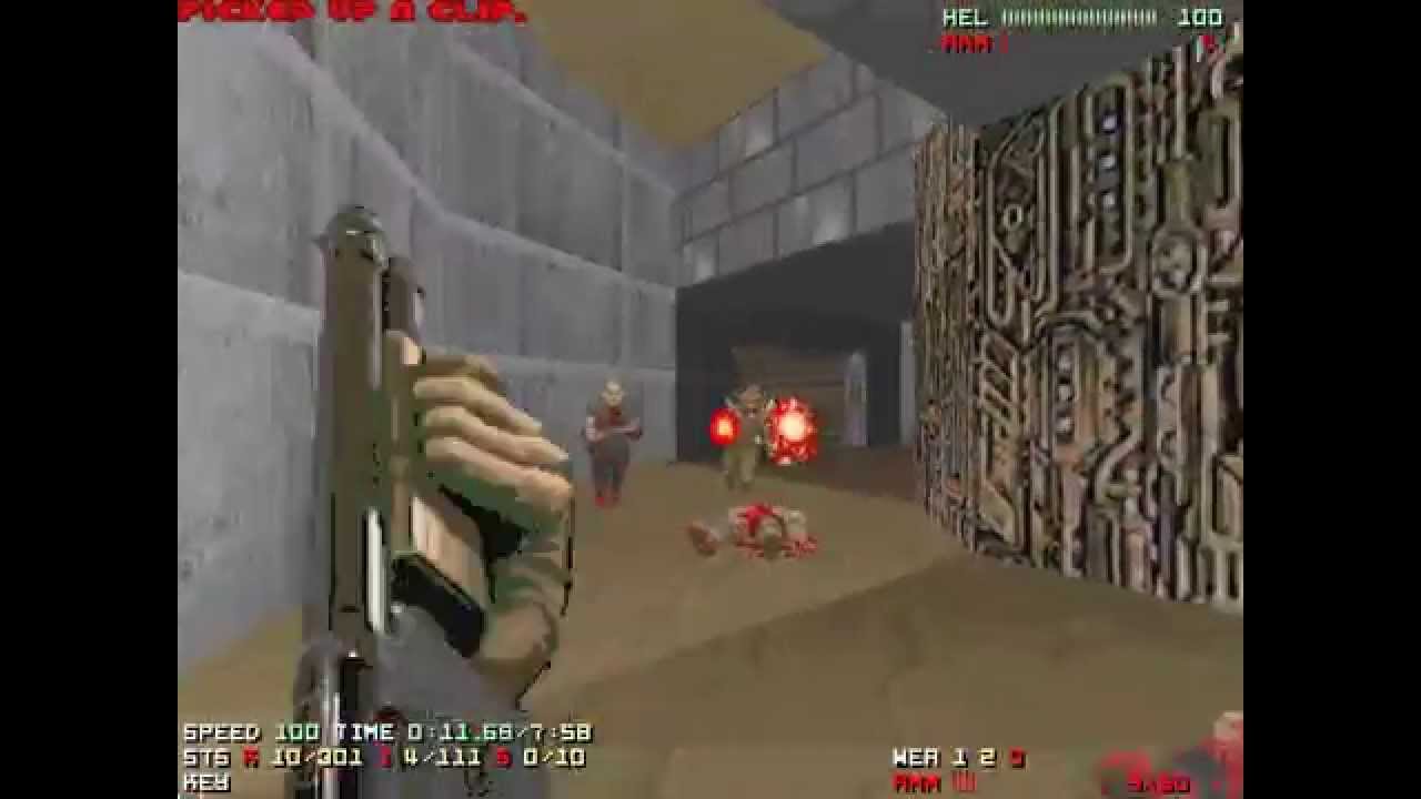 [Ultimate Doom] Double Impact E1M6 "Command Center" UV-Max in 7:48 ...