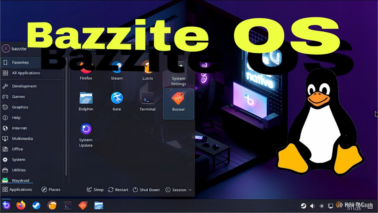 Bazzite OS Linux 42 - YouTube