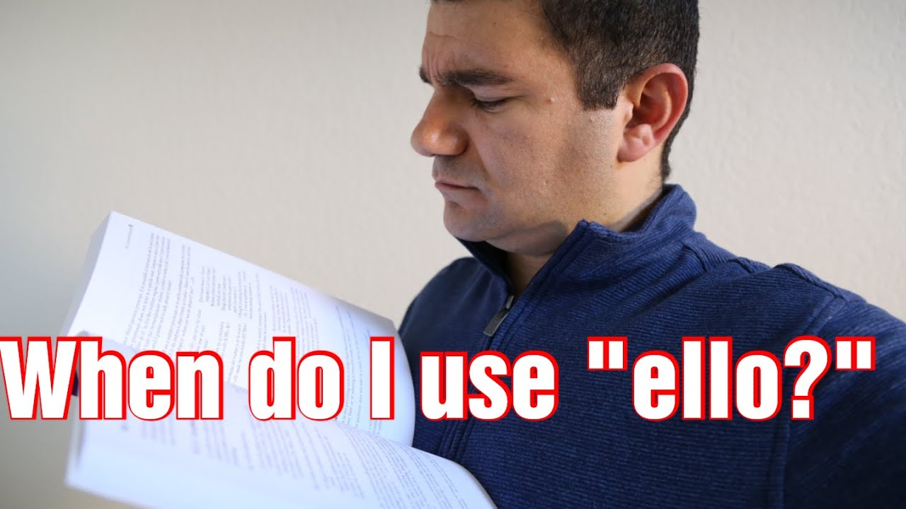 Ello - What it means, and when to use it. - YouTube