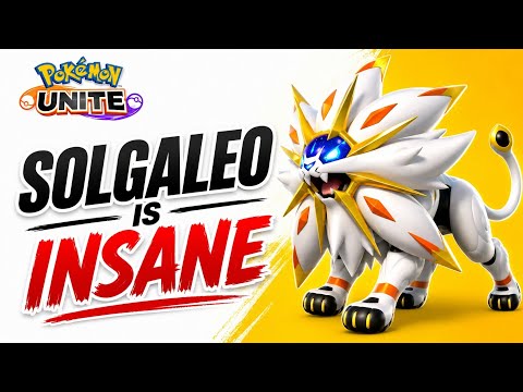 NEW SOLGALEO Is INSANE?! 🔥 | Pokémon UNITE Review