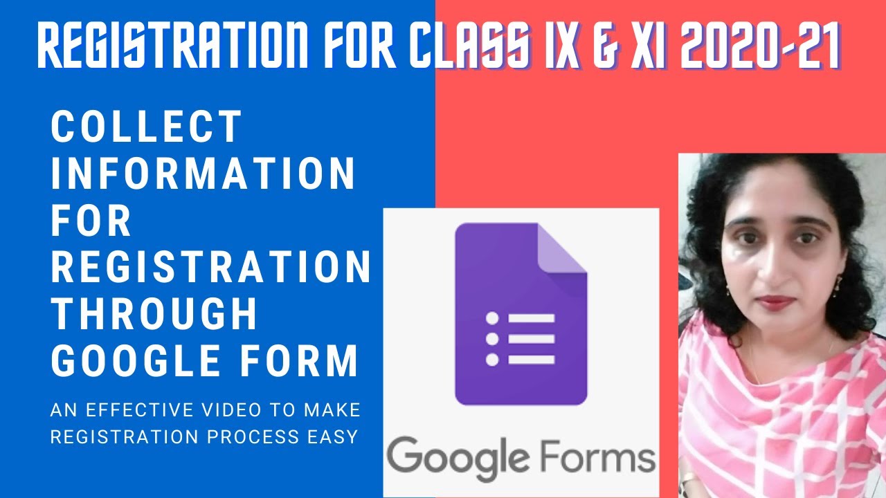 CBSE Registration Class IX & XI Through Google Form - How To Collect ...
