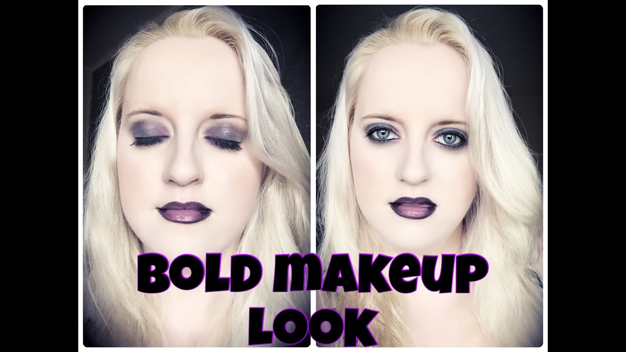 Bold Statement MakeUp Look! - YouTube